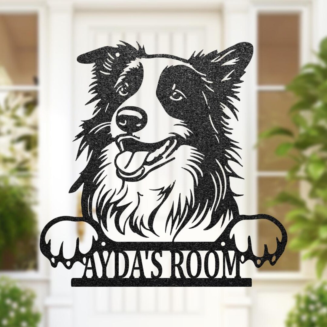 Personalized Border Collie Memorial Gift, Pet Lover Gift, Custom Dog ...