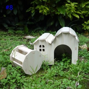 Hamster House Wood Shelter, Hamster Hideout, Hamster Hideway, Hamster ...