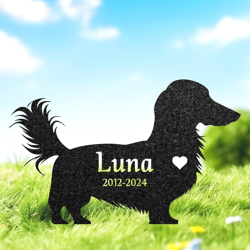 Dachshund Garden Stake - Etsy