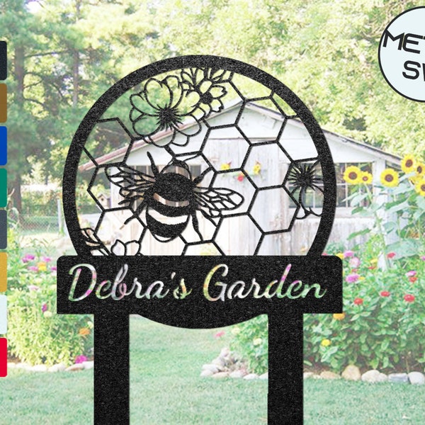 Bee Garden Sign - Etsy