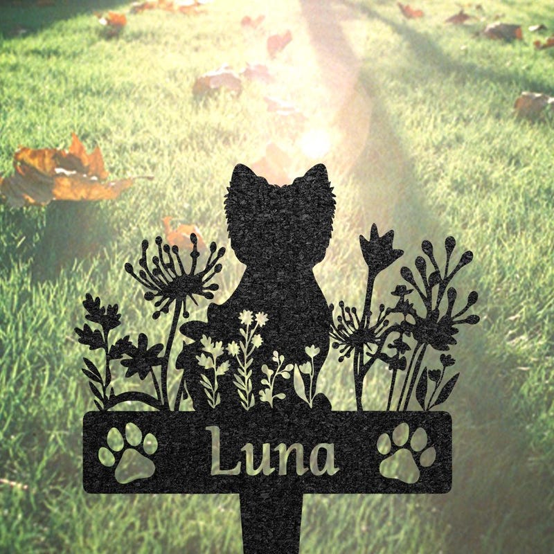 Memorial Westie Stake - Etsy UK