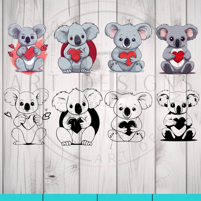 Koala Decal - Etsy