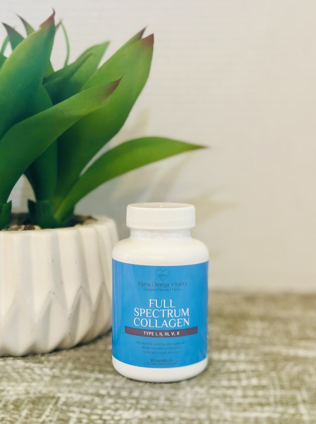 Full Spectrum Collagen Skin Elasticity Joint Health - Etsy