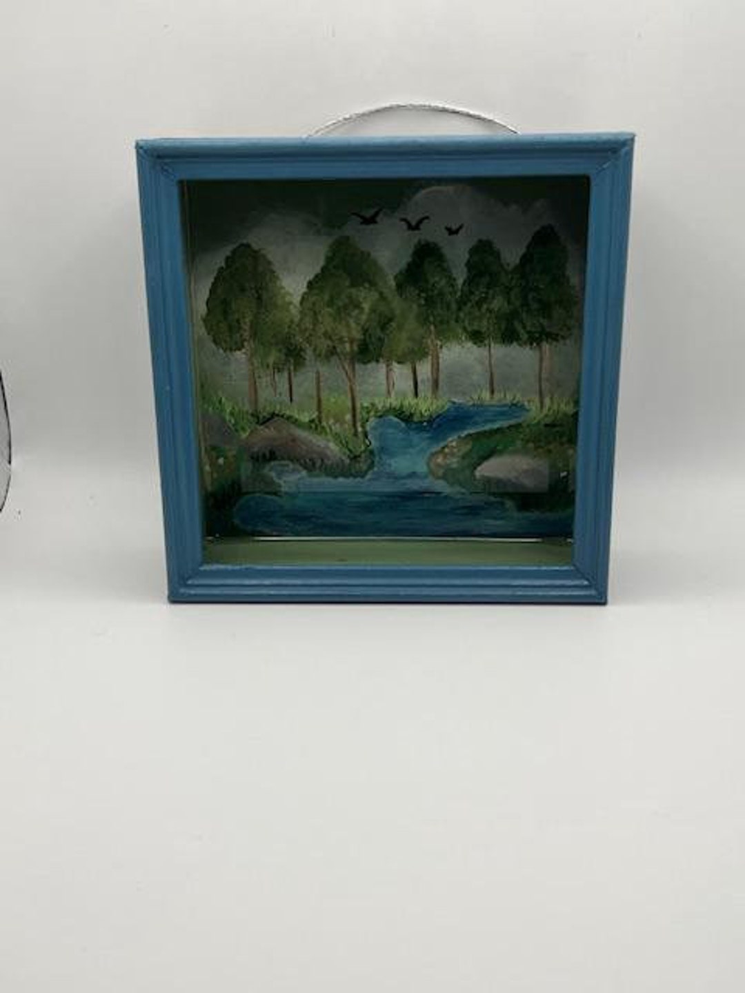Wall Art - Landscape Shadow Box - Etsy