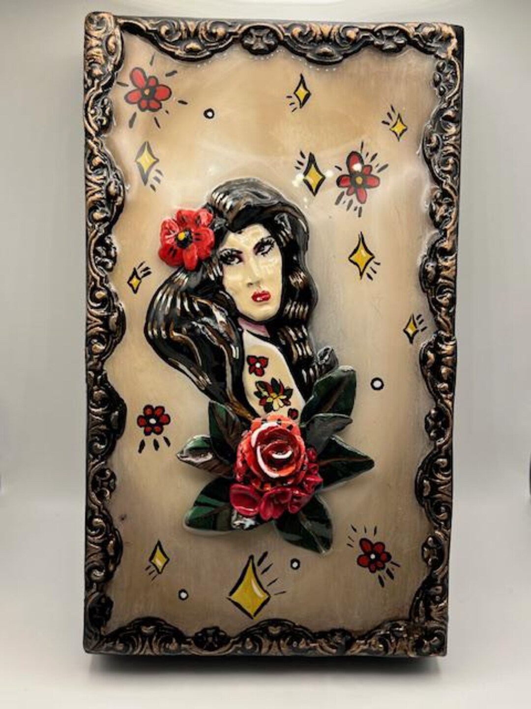 Wall Art - Pinup Tattoo - Etsy