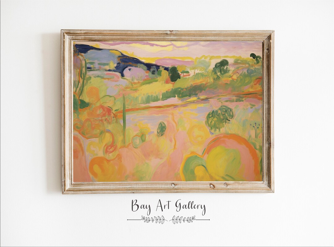 Abstract Nursery Decor PRINTABLE Colorful Preppy Wall Decor Digital ...