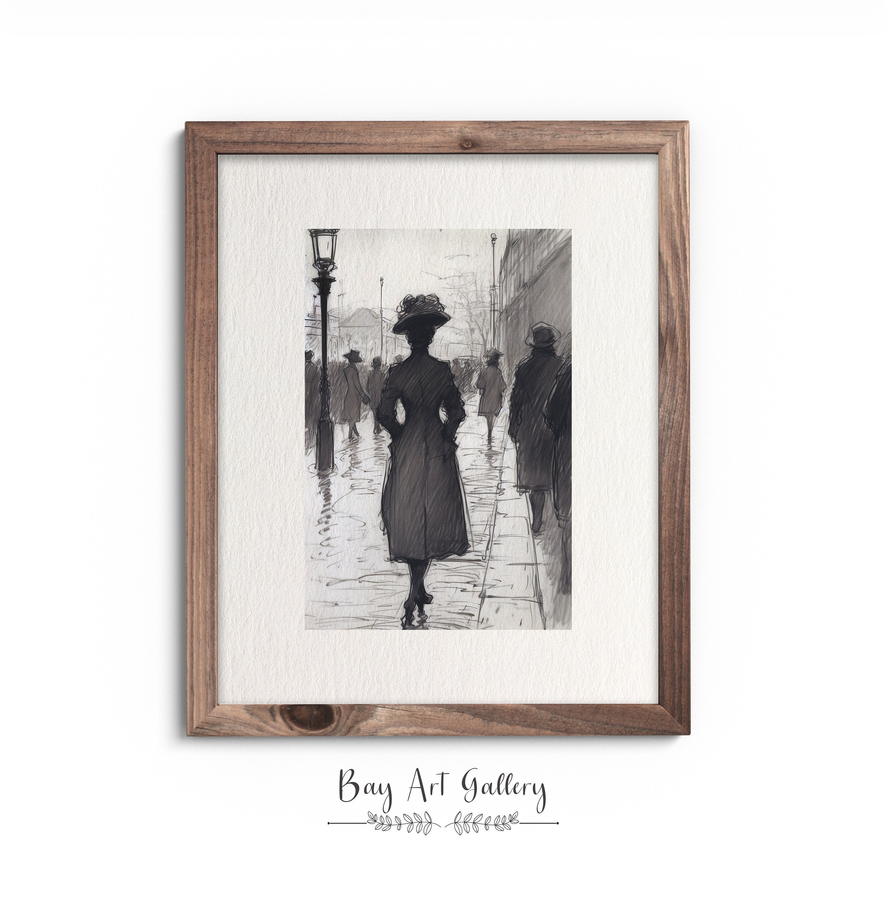 Vintage French Cityscape Painting Neutral Abstract Wall Art - Etsy