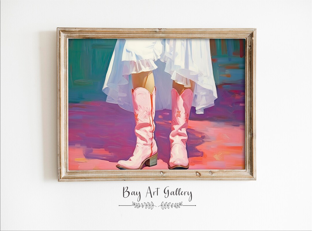 Colorful Eclectic Artwork Teen Girl Art Cool Girl Wall Art Retro ...