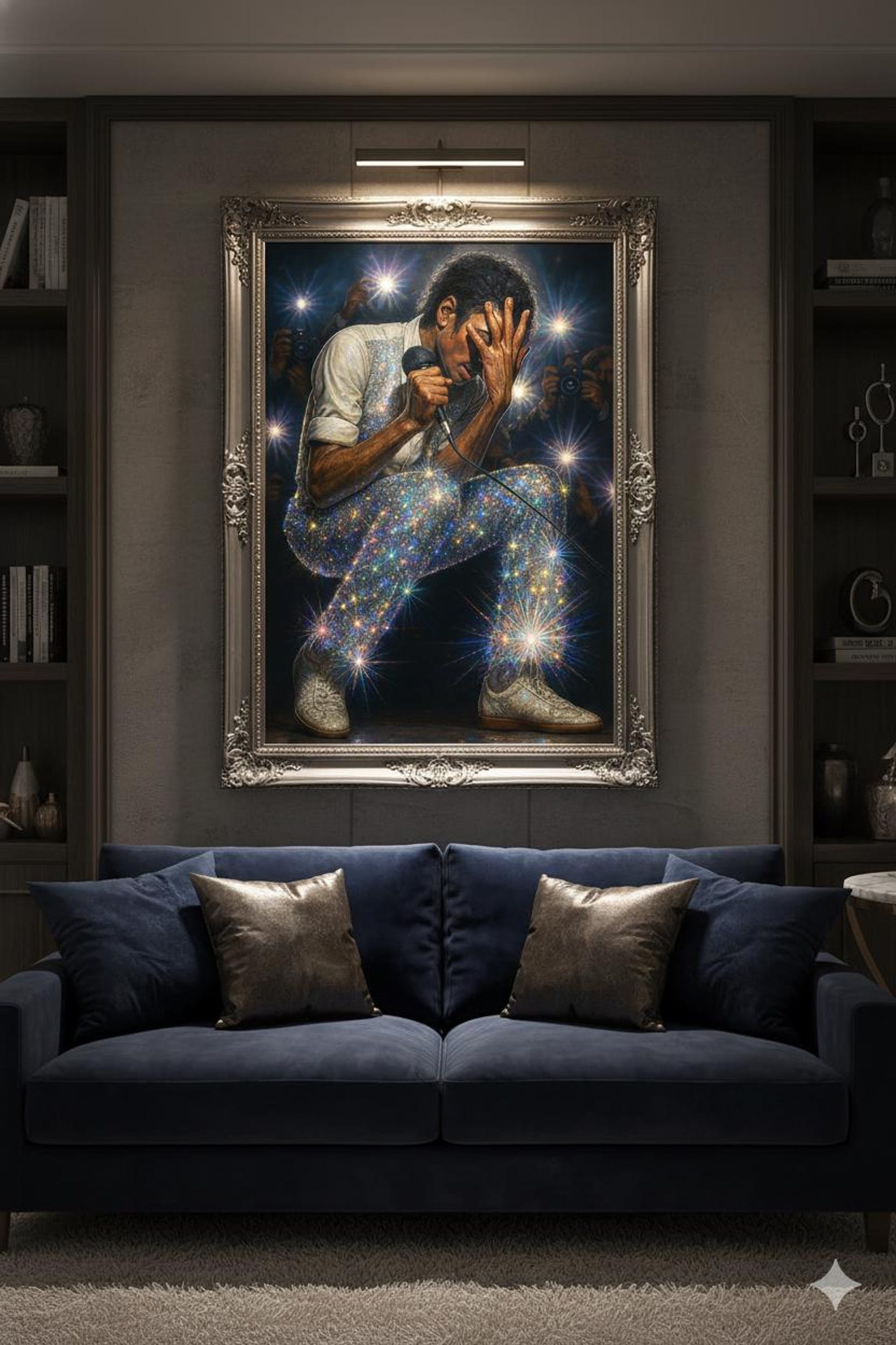 MJ Triumph Tour King of Pop. Popular Art Canvas - Etsy