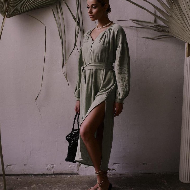 Double Slit Dress - Etsy