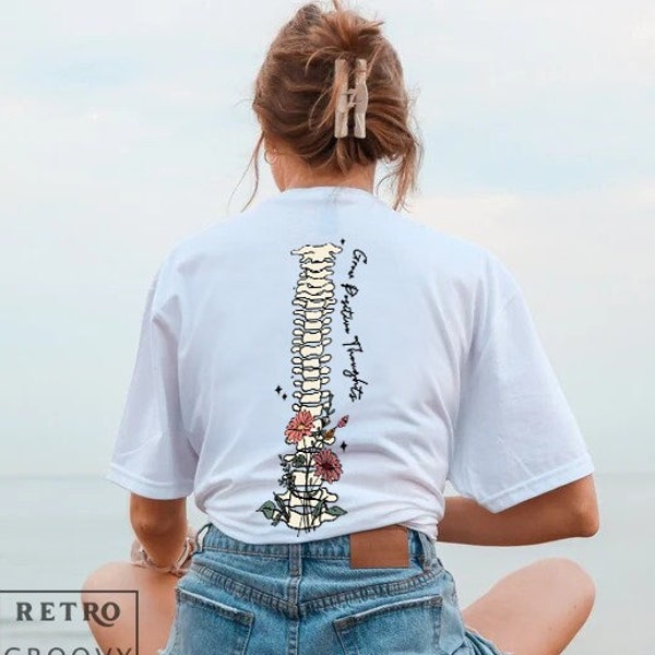 Spine Anatomy Shirt - Etsy