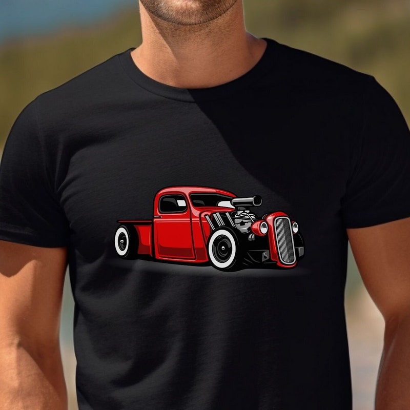 Mens Hot Rod Mechanic Shirt - Etsy