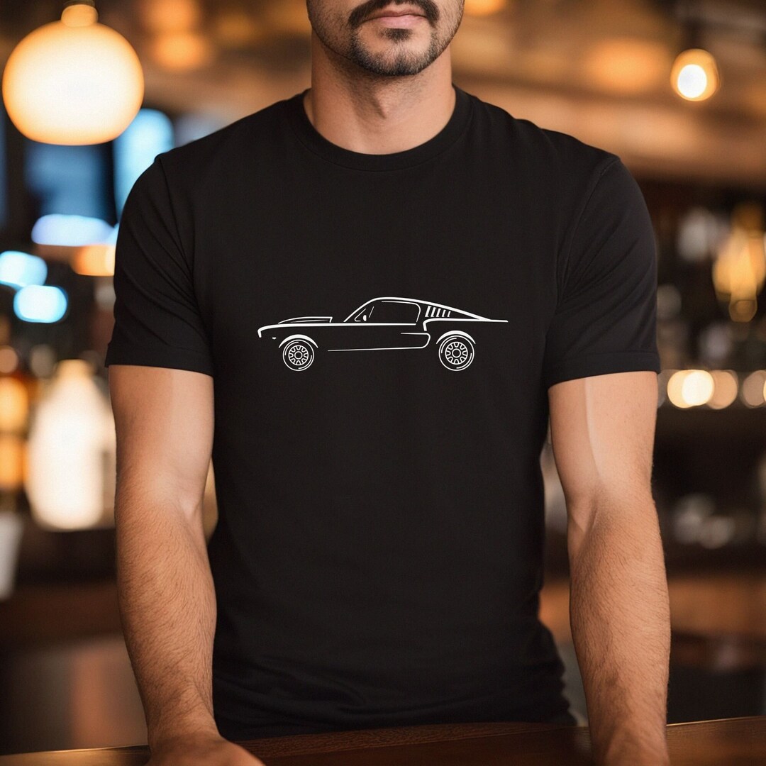 Muscle Car Shirt, American Muscle Tee, Classic Car Lover Shirt, Sports ...