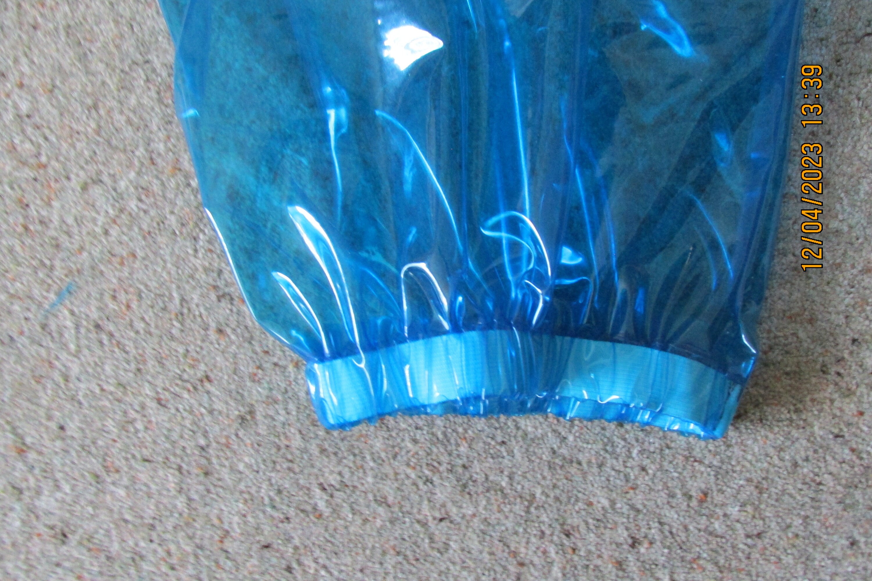 PVC U LIKE Hood Blue Glass Clear Plastic PVC - Etsy