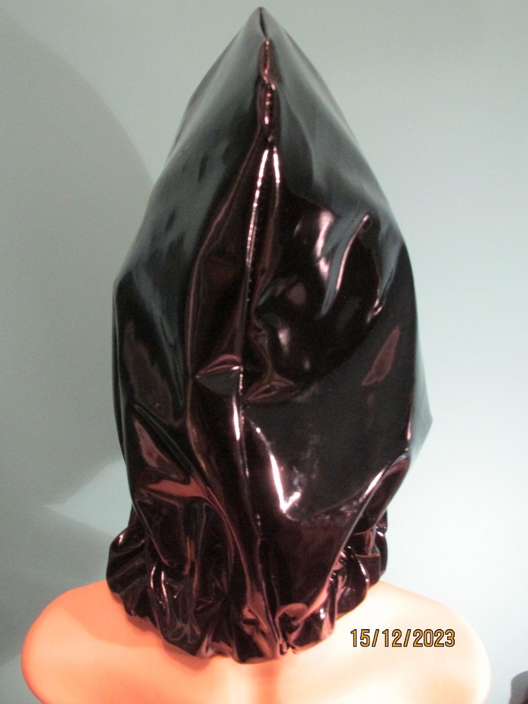 Black High Gloss PVC Gimp Hood - Etsy
