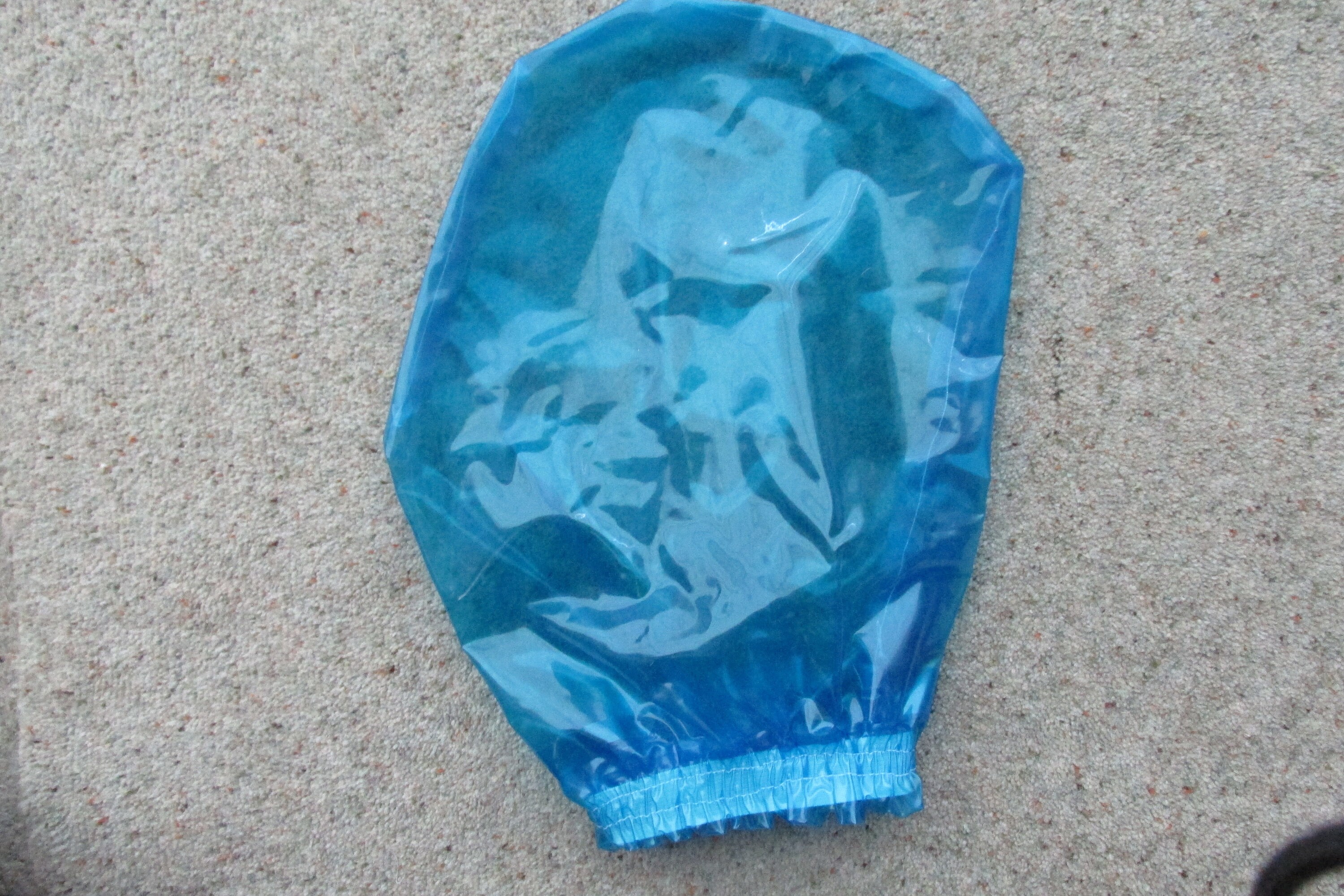 PVC Hood Blue Glass Clear Plastic PVC, Last of This Grade From Pvc U ...