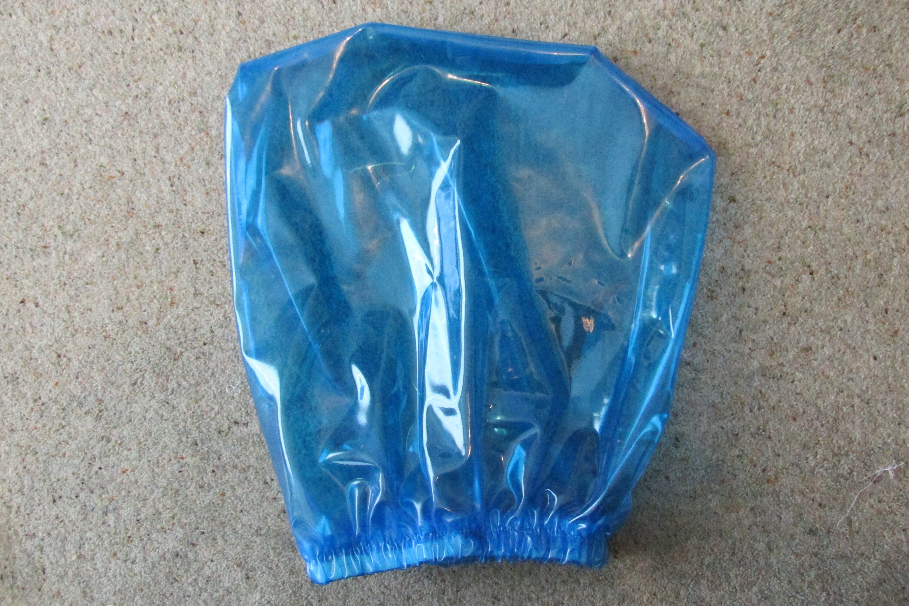 PVC U LIKE Hood Blue Glass Clear Plastic PVC Improved Design , Last of ...