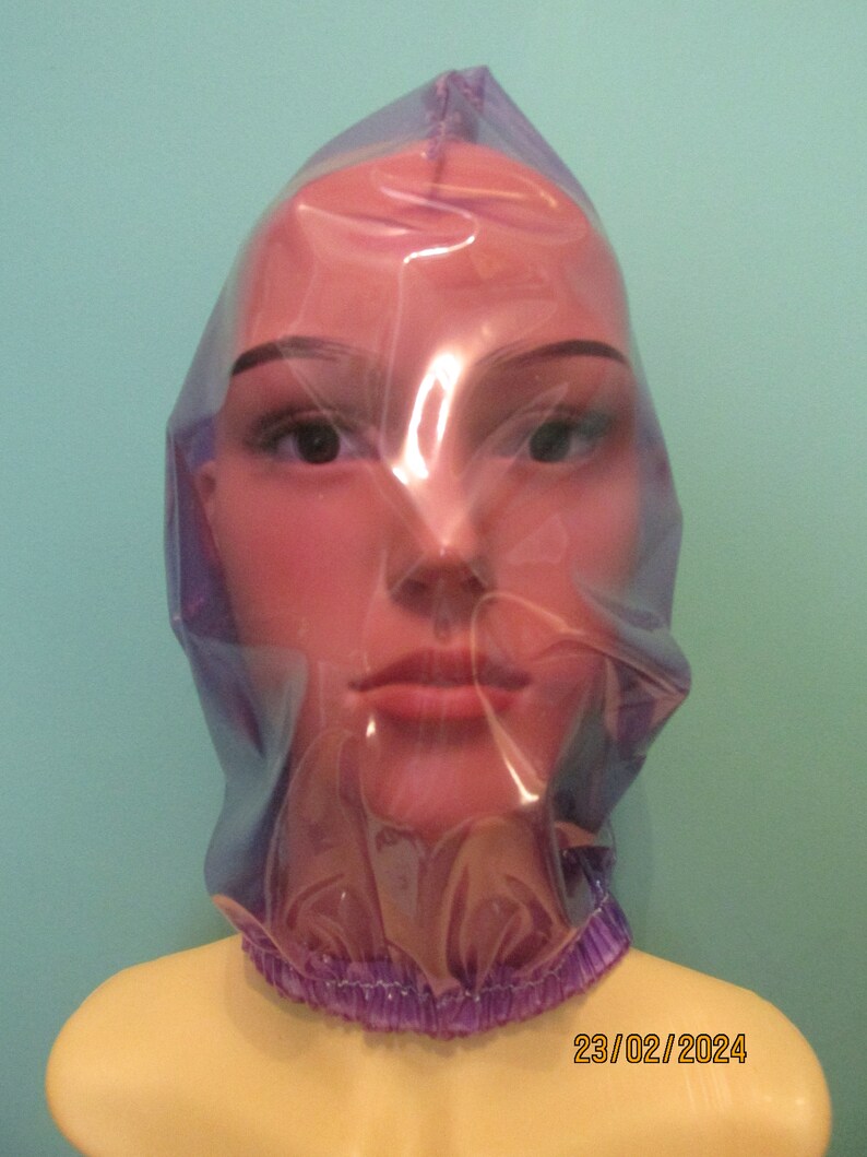PVC U LIKE Hood Purple Glass Plastic PVC - Etsy