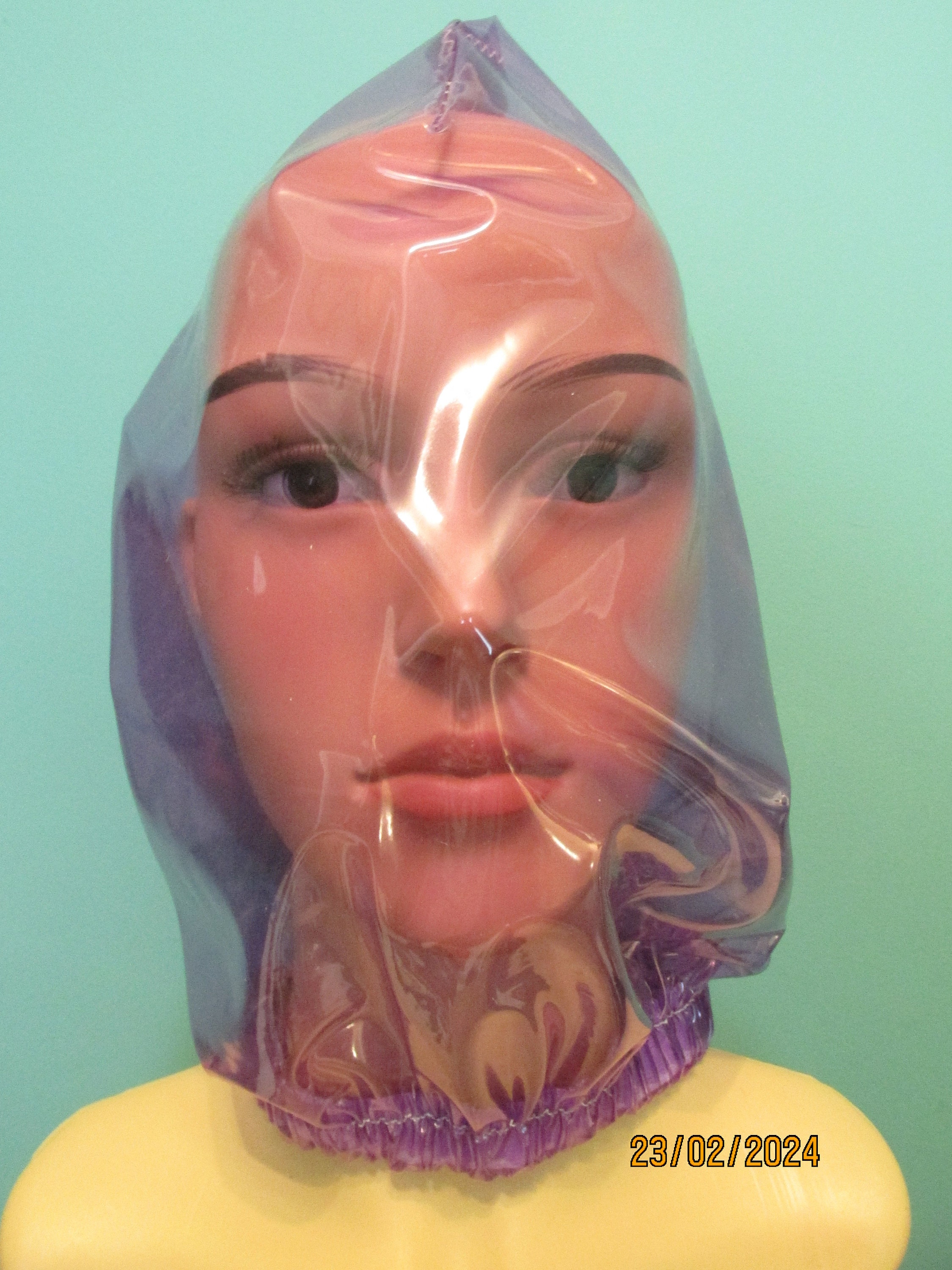 PVC U LIKE Hood Purple Glass Plastic PVC - Etsy