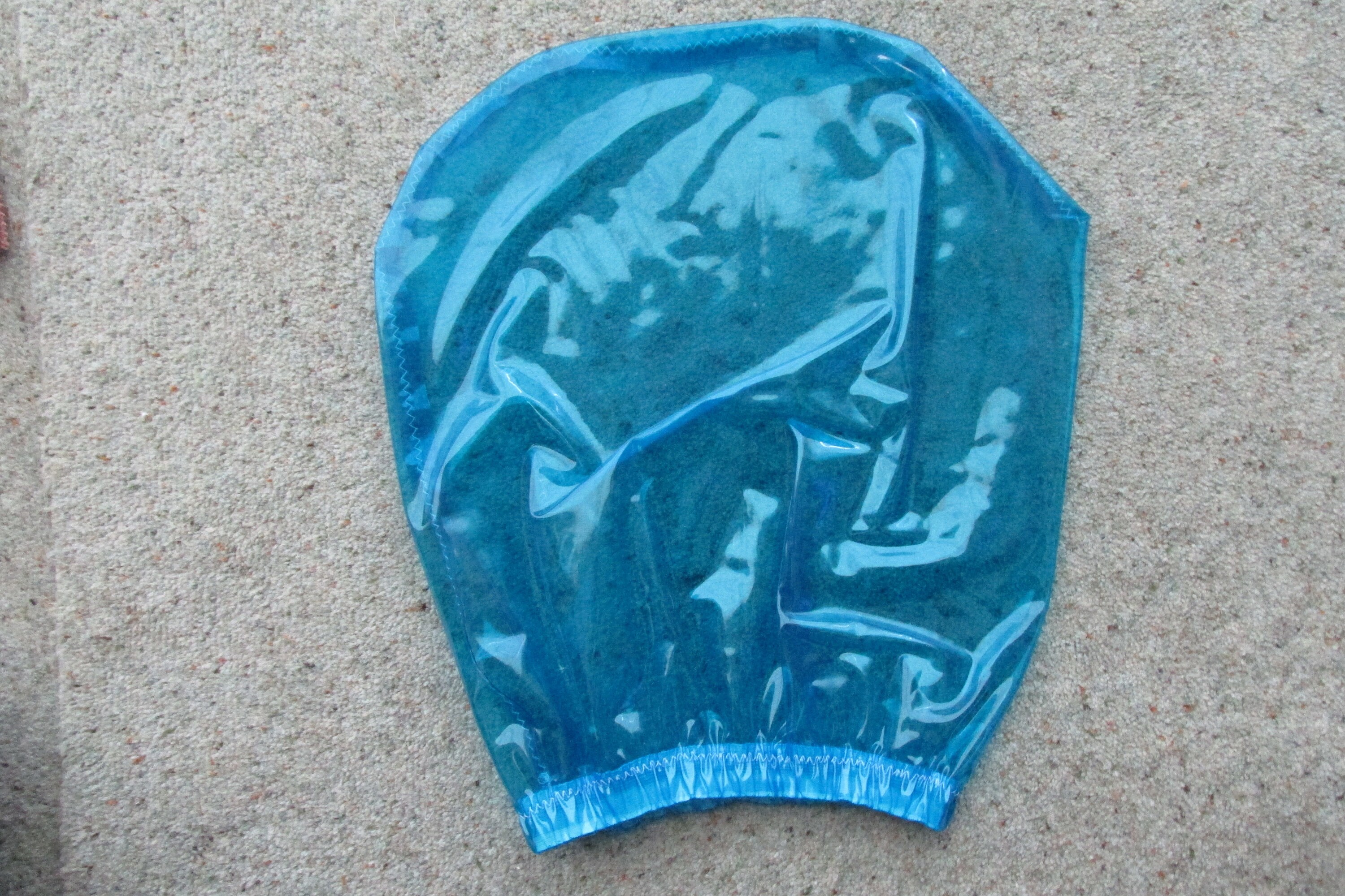 PVC Hood Blue Glass Clear Plastic PVC, Last of This Grade From Pvc U ...