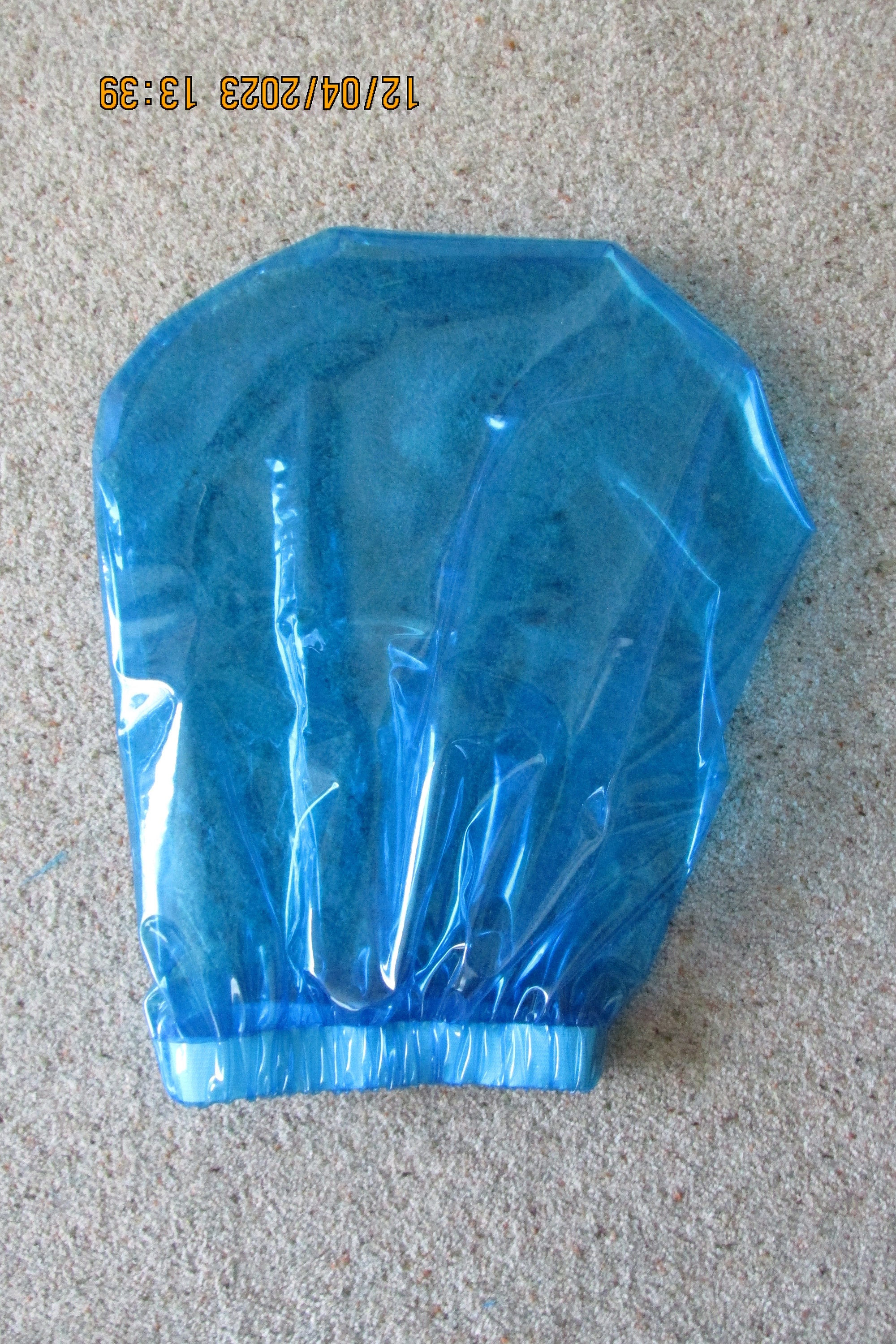 PVC U LIKE Hood Blue Glass Clear Plastic PVC - Etsy