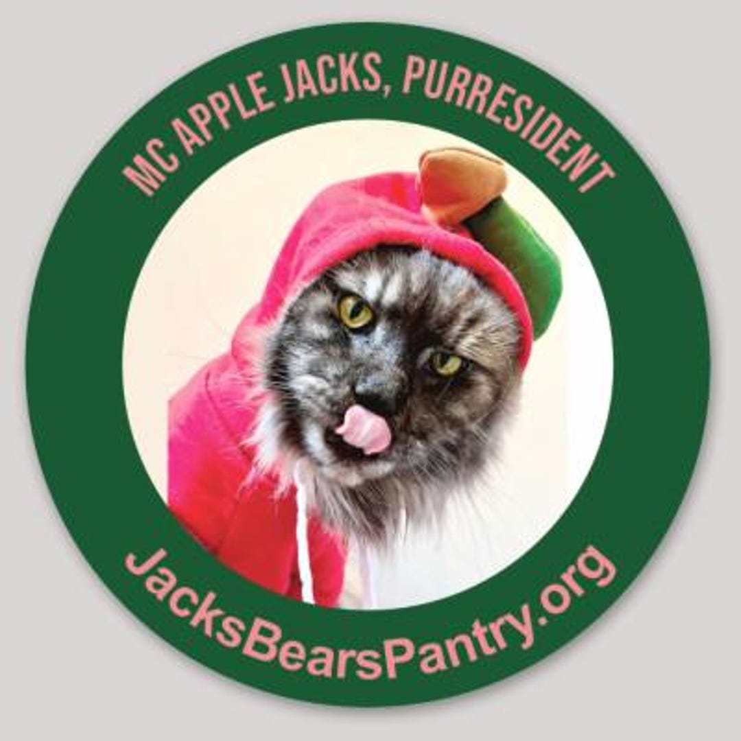 Sticker, MC Apple Jacks - Etsy