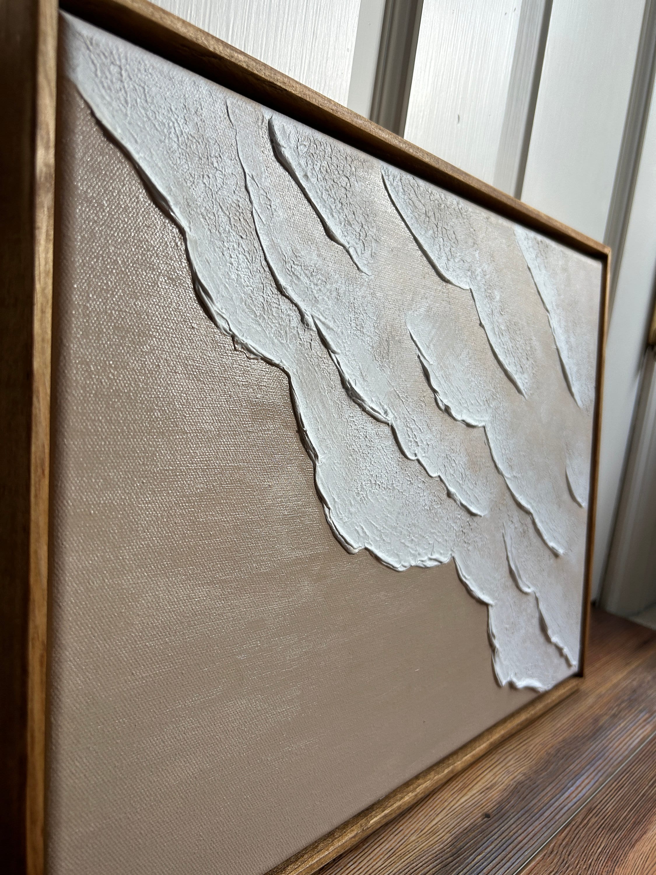 Sandy Waves - Beach Motif - Beach Decor - Textured Art - 3D Art - Home ...