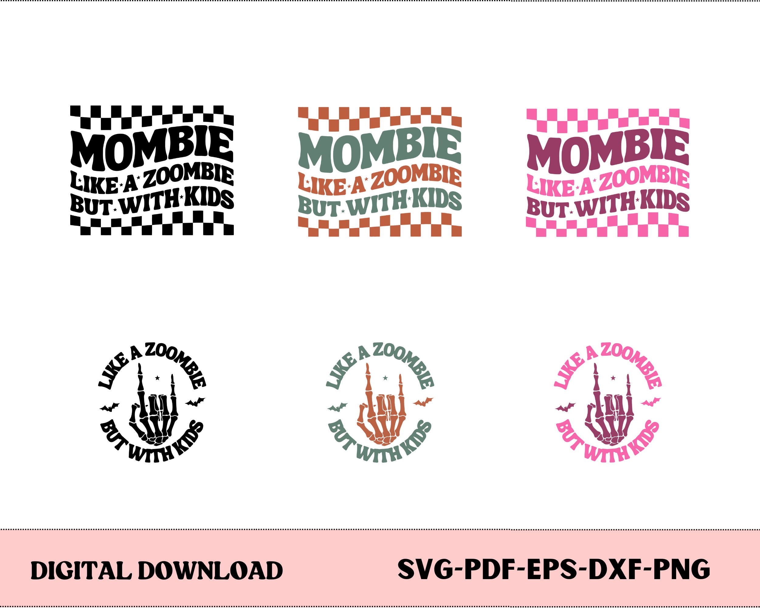 Mombie Svg, Mombie Png, Funny Mom Halloween Svg, Monster Svg, Spooky ...