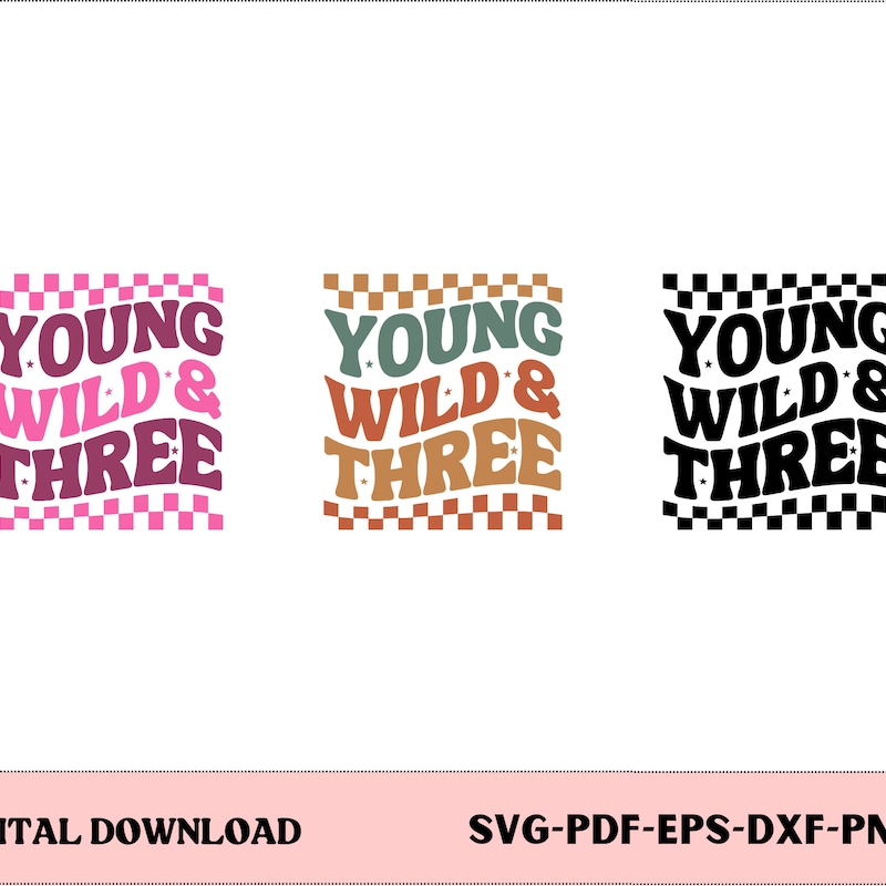 Wild and Three Letters - Etsy