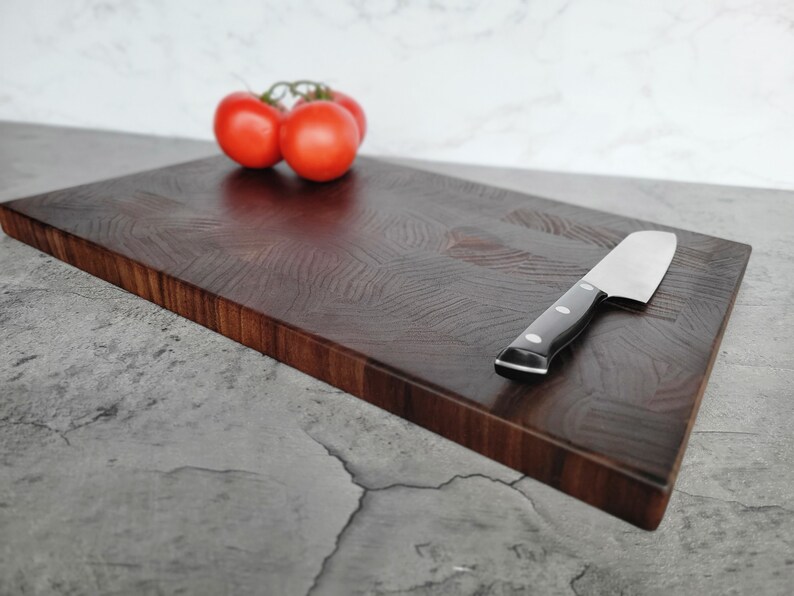 Black Walnut Edge Grain Cutting Board - Etsy