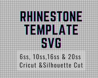 Rhinestone Template Rhinestone Cut File Bundle Cut File Rhinestone ...