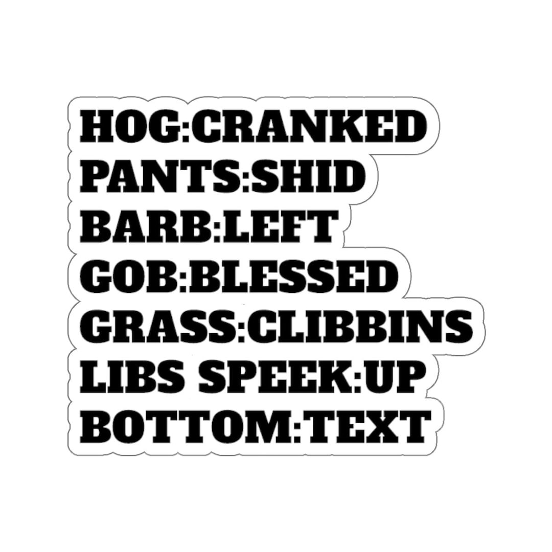 Hog Cranker Sticker - Etsy