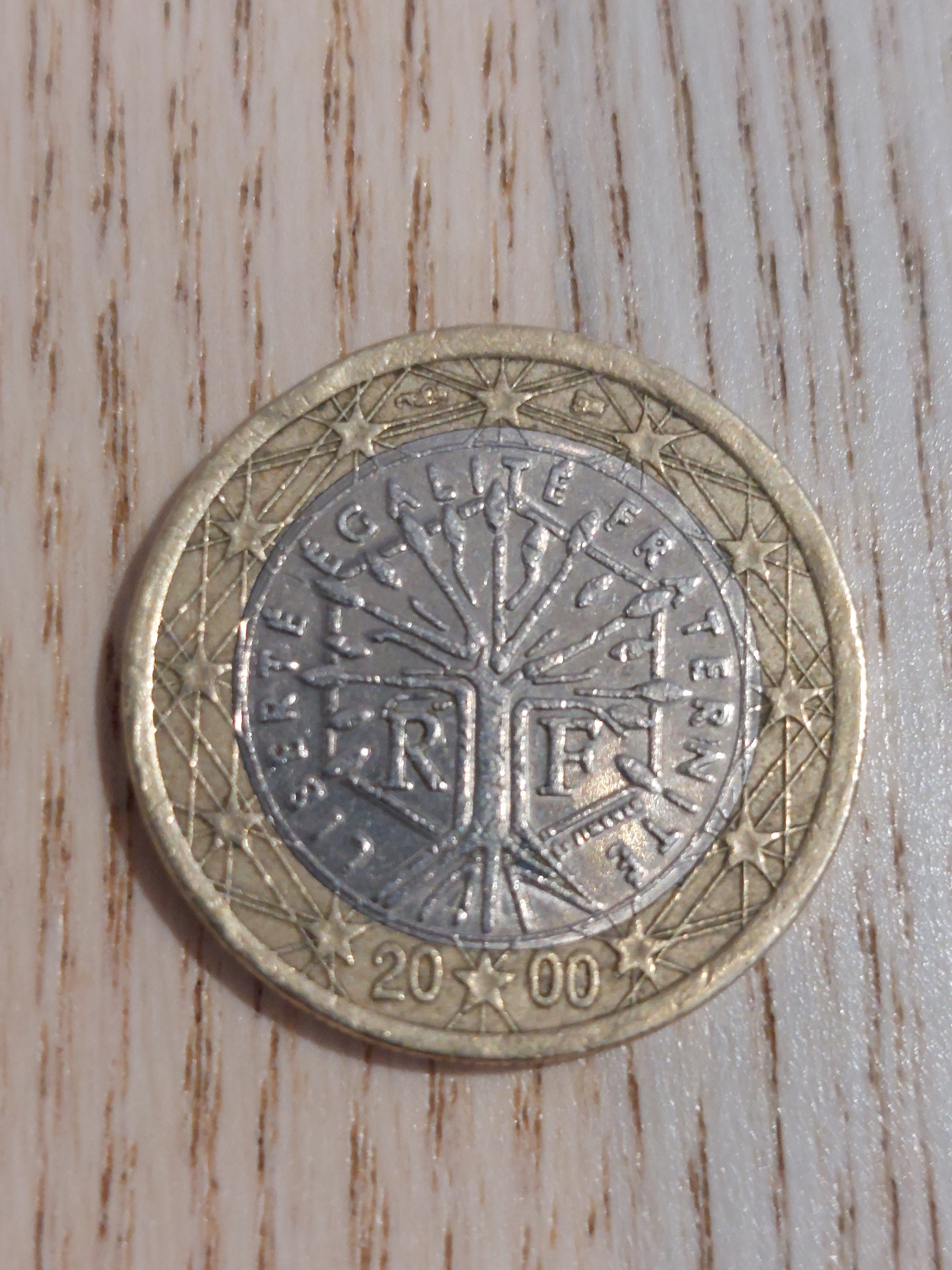 1 Euro Coin France With Errors - Etsy