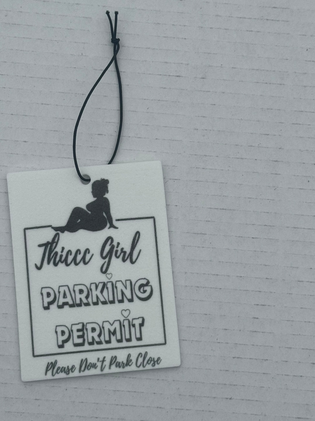 Thiccc Girl Airfreshener - Etsy