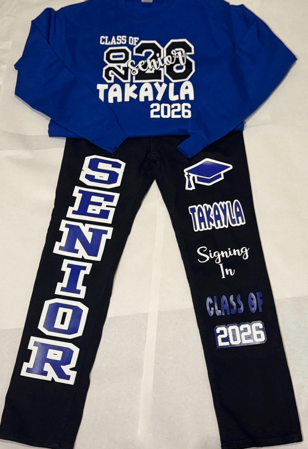 Custom Senior 2026 Set: Pants, Sweatshirt & Corset - Etsy
