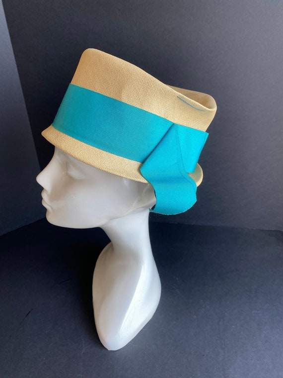 80s hat 80s turquoise - Gem