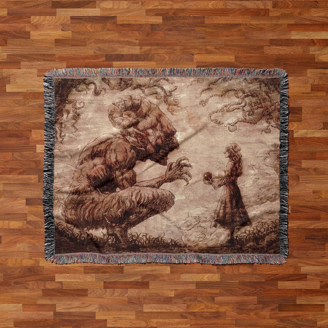 Ymir Fritz and the Devil of All Earth Hand Woven Blanket | Aot Tapestry ...