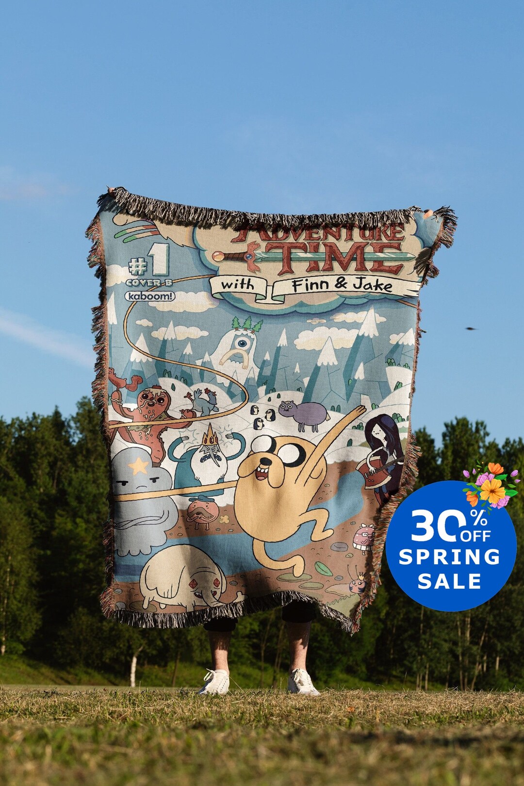 Cartoon Show Hand Woven Blanket Comic Tapestry Throw Poison - Etsy
