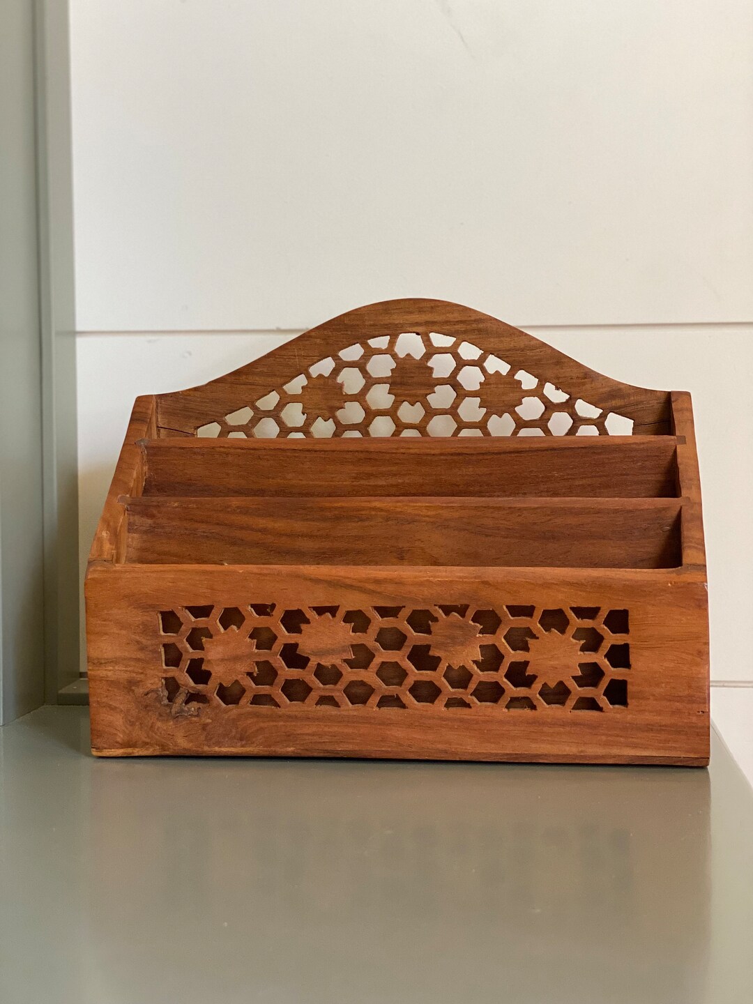 Wooden Desk Storage - Etsy