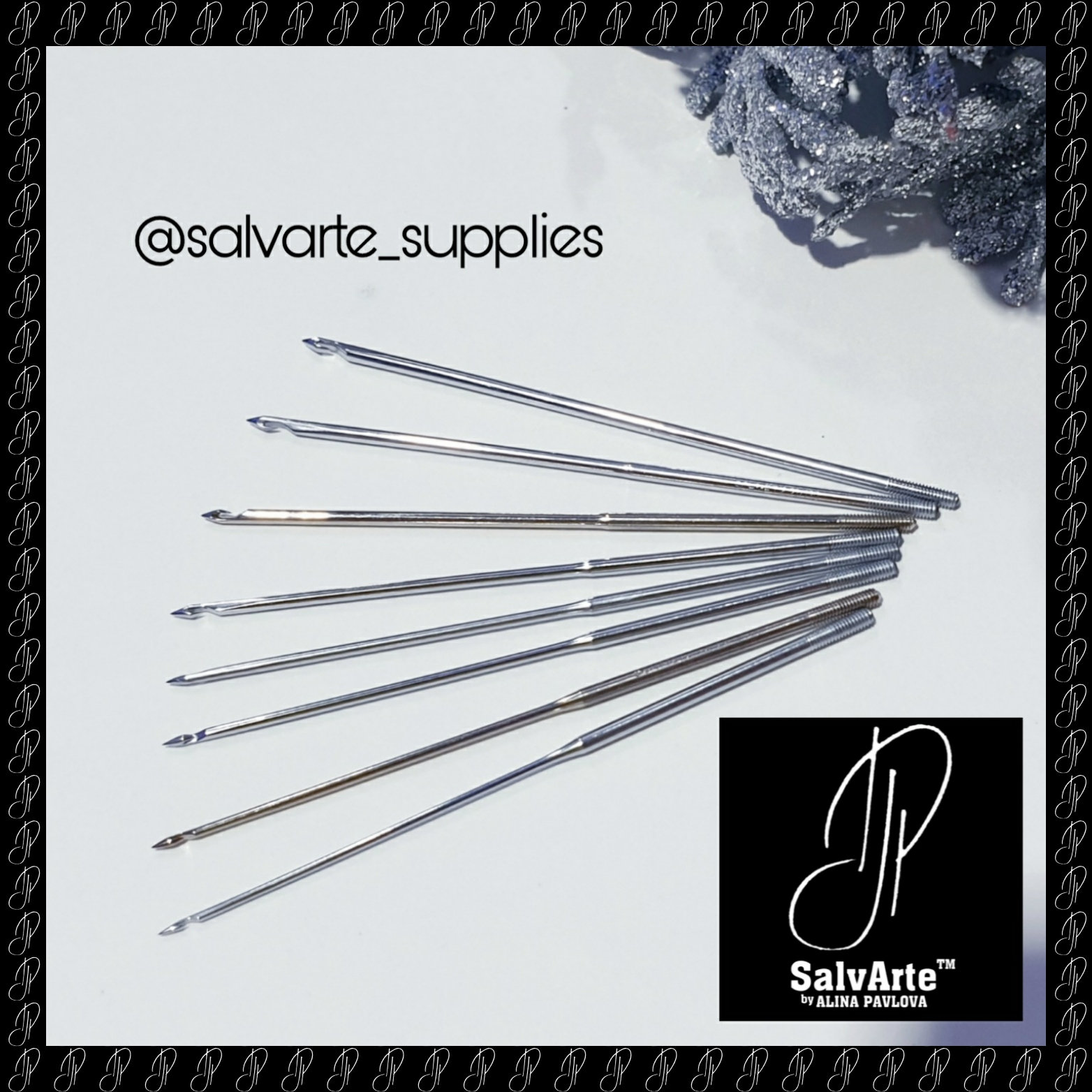 Original Tambour Beading Embroidery Hook Needle Crochet De Luneville ...