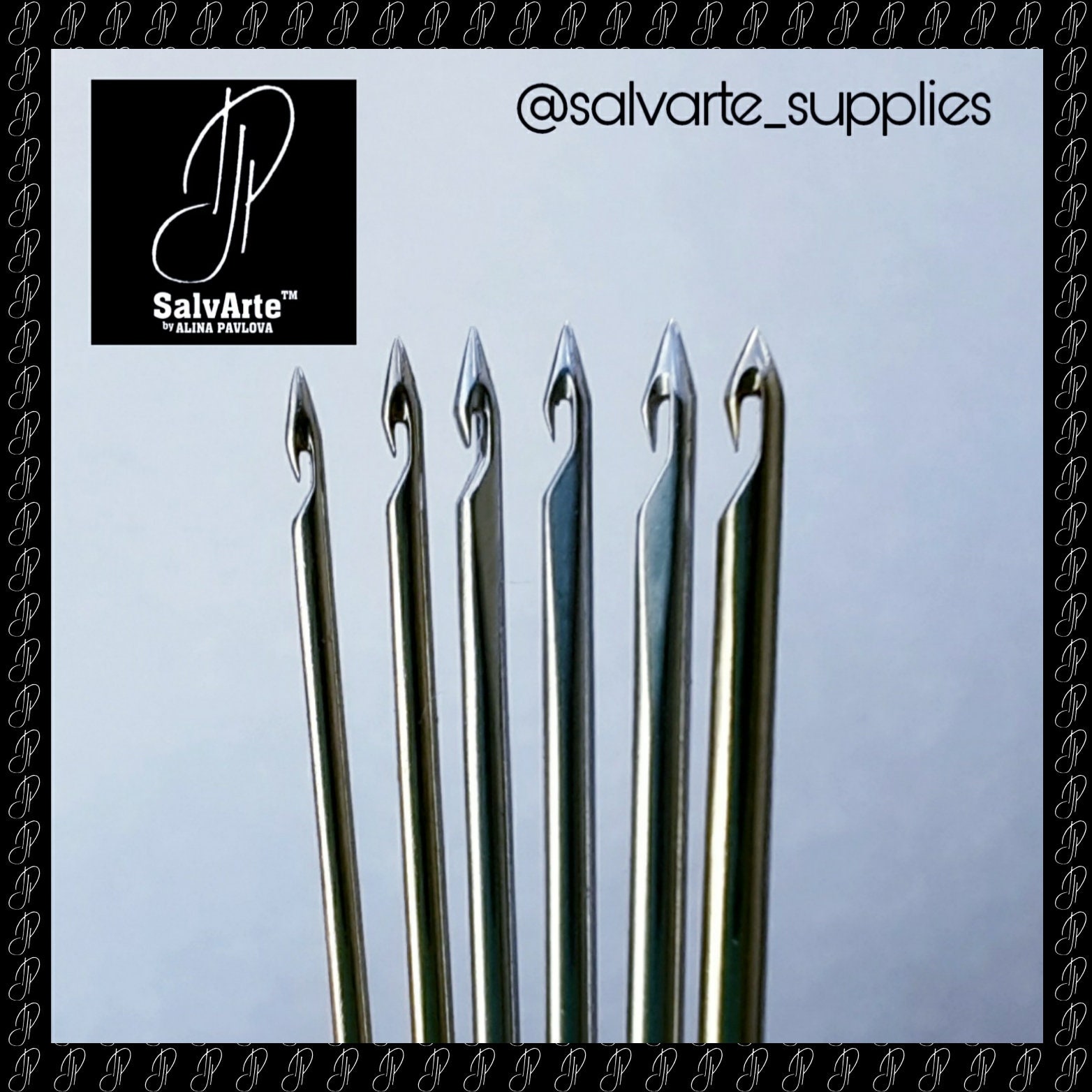 Original Tambour Beading Embroidery Hook Needle Crochet De Luneville ...