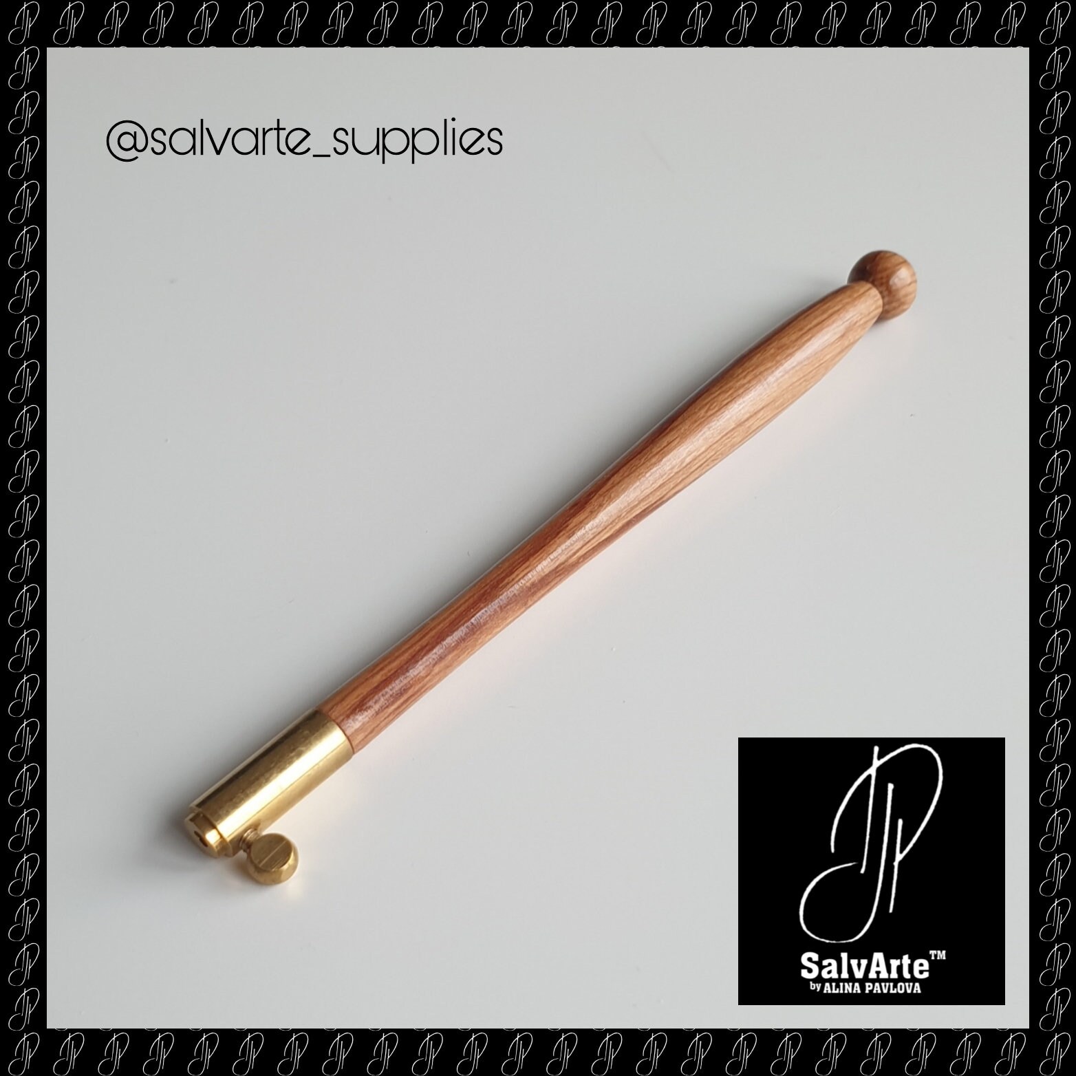 Original French Tambour Beading Embroidery Hook Holder Handle Needle ...