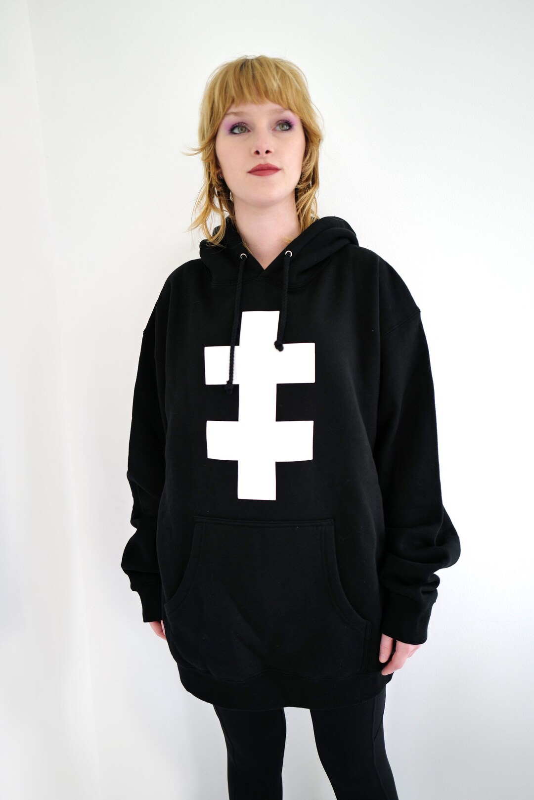 Double Cross Hoodie Classic Men's Fit - Etsy