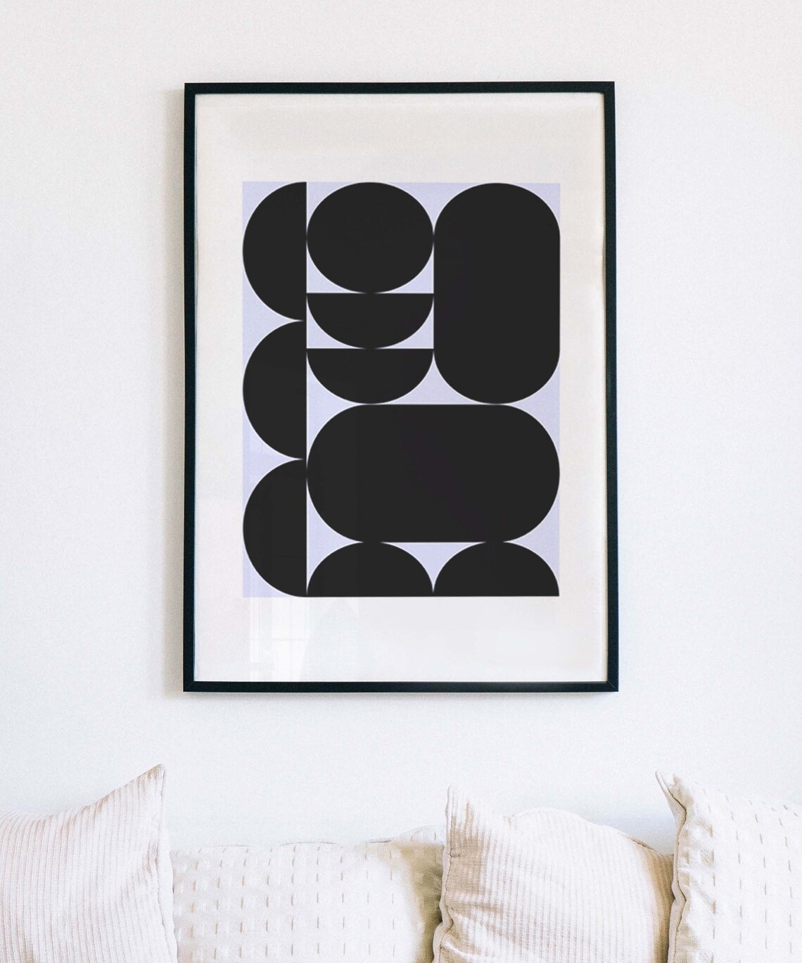 MINIMALIST Posters Abstract Printable Geometric Shapes Bauhaus ...