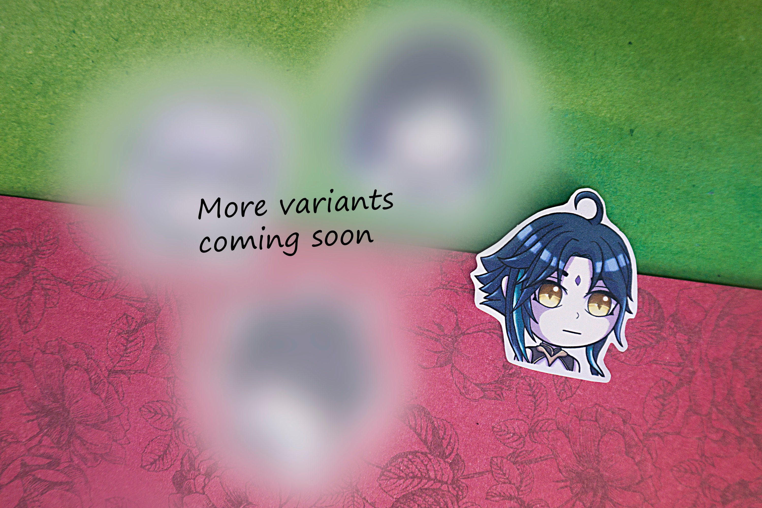 Xiao Emote Stickers Genshin Impact Sticker Calendar - Etsy