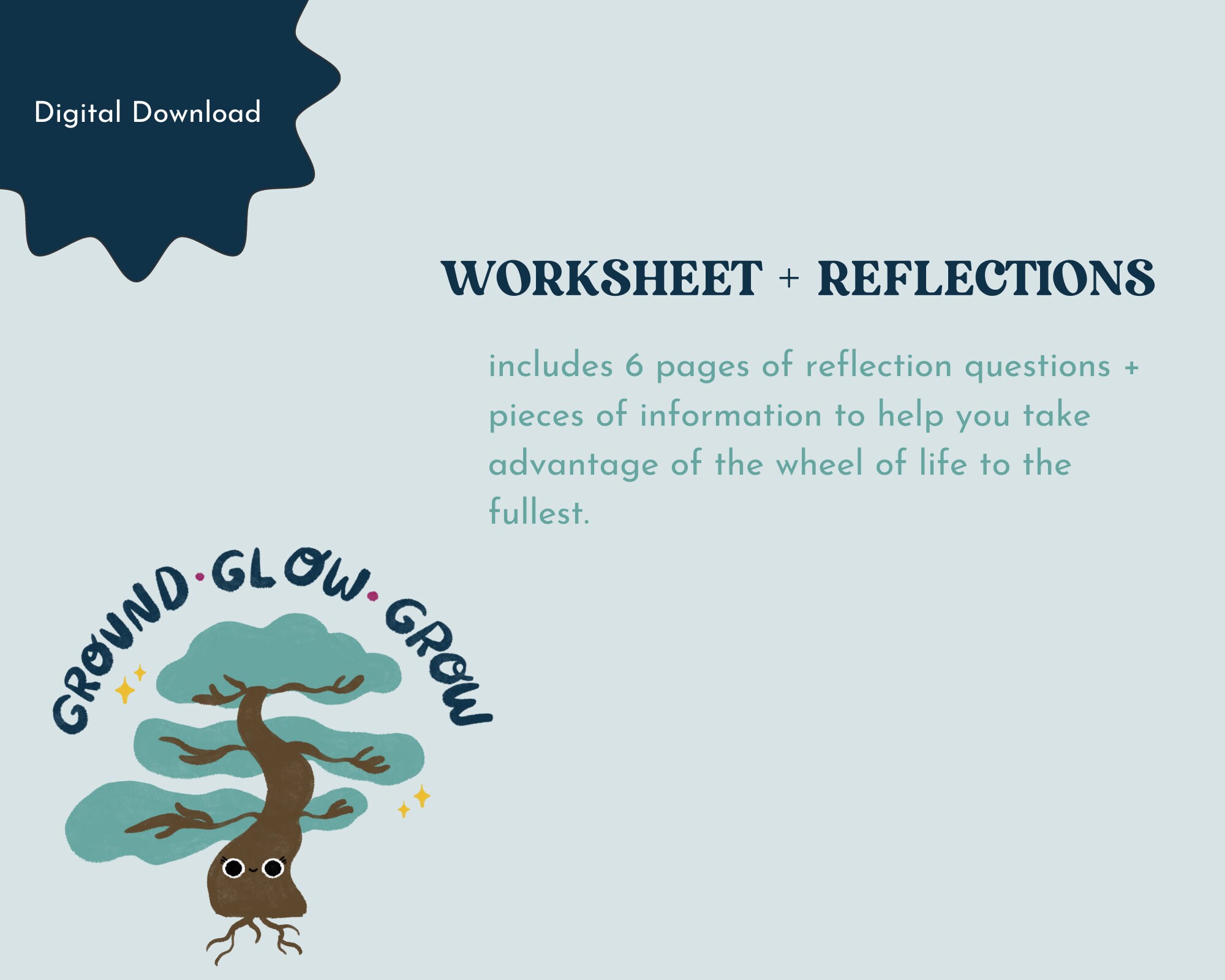 Wheel of Life Worksheet and Reflection Questions | Life Coaching | Life ...