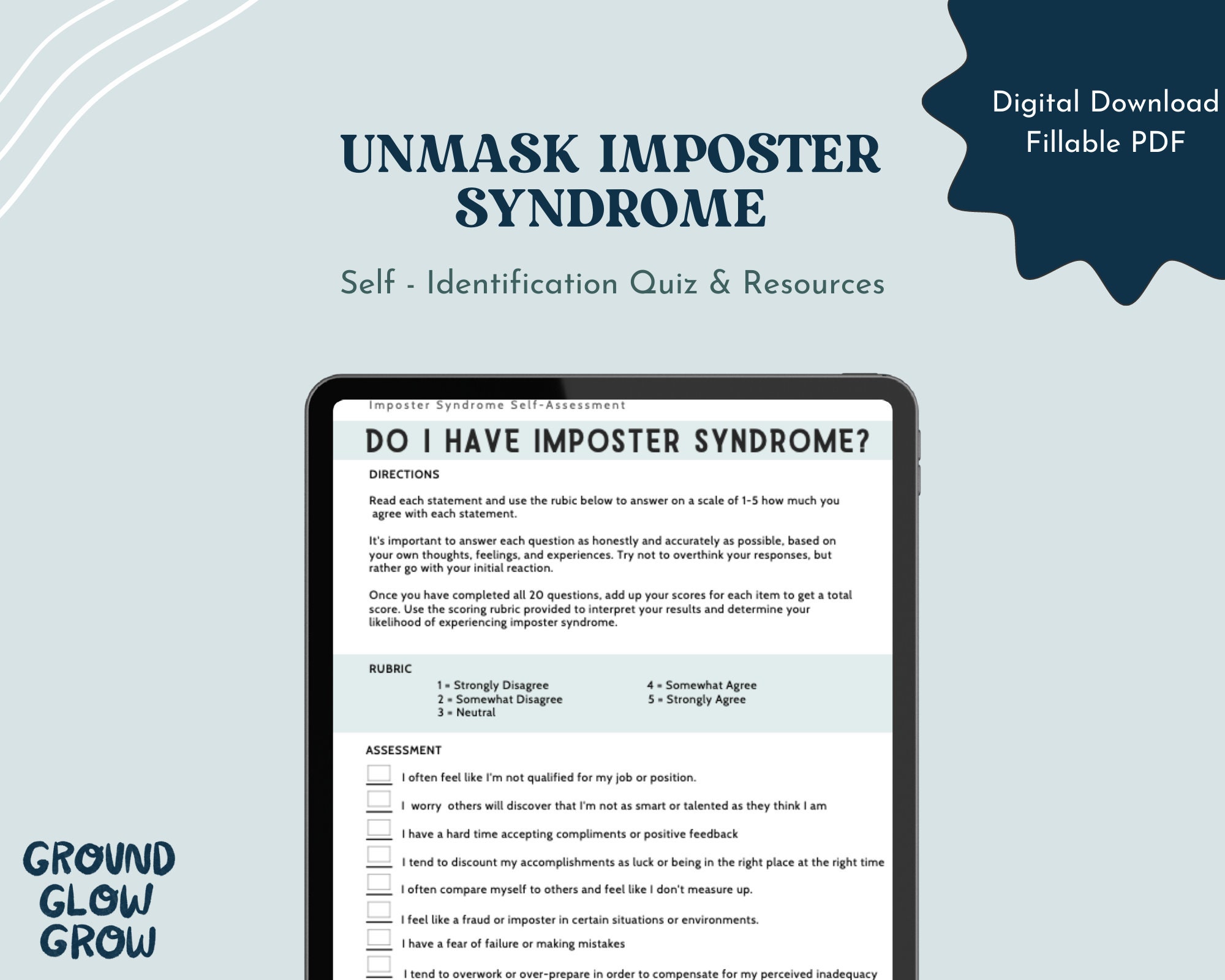 Unmask Imposter Syndrome: Self-identification Quiz | Coach Resources ...