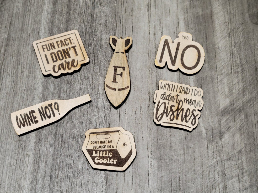 Laser Engraved Funny Fridge Magnet - Etsy