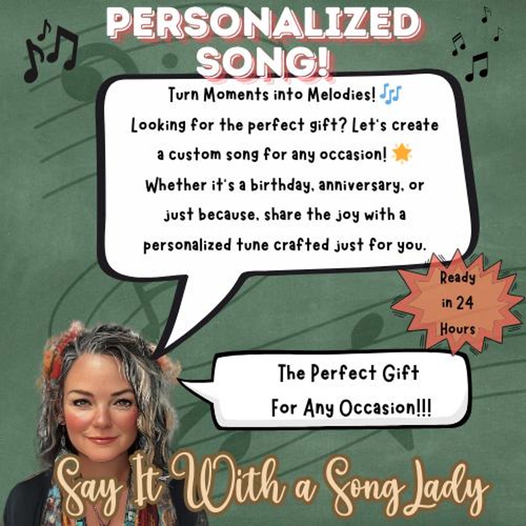 Personalized Song With Custom Lyrics Unique Music Gift for Boyfriend ...