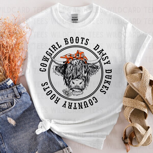 Black Girl Daisy Dukes and Cowboy Boots - Etsy